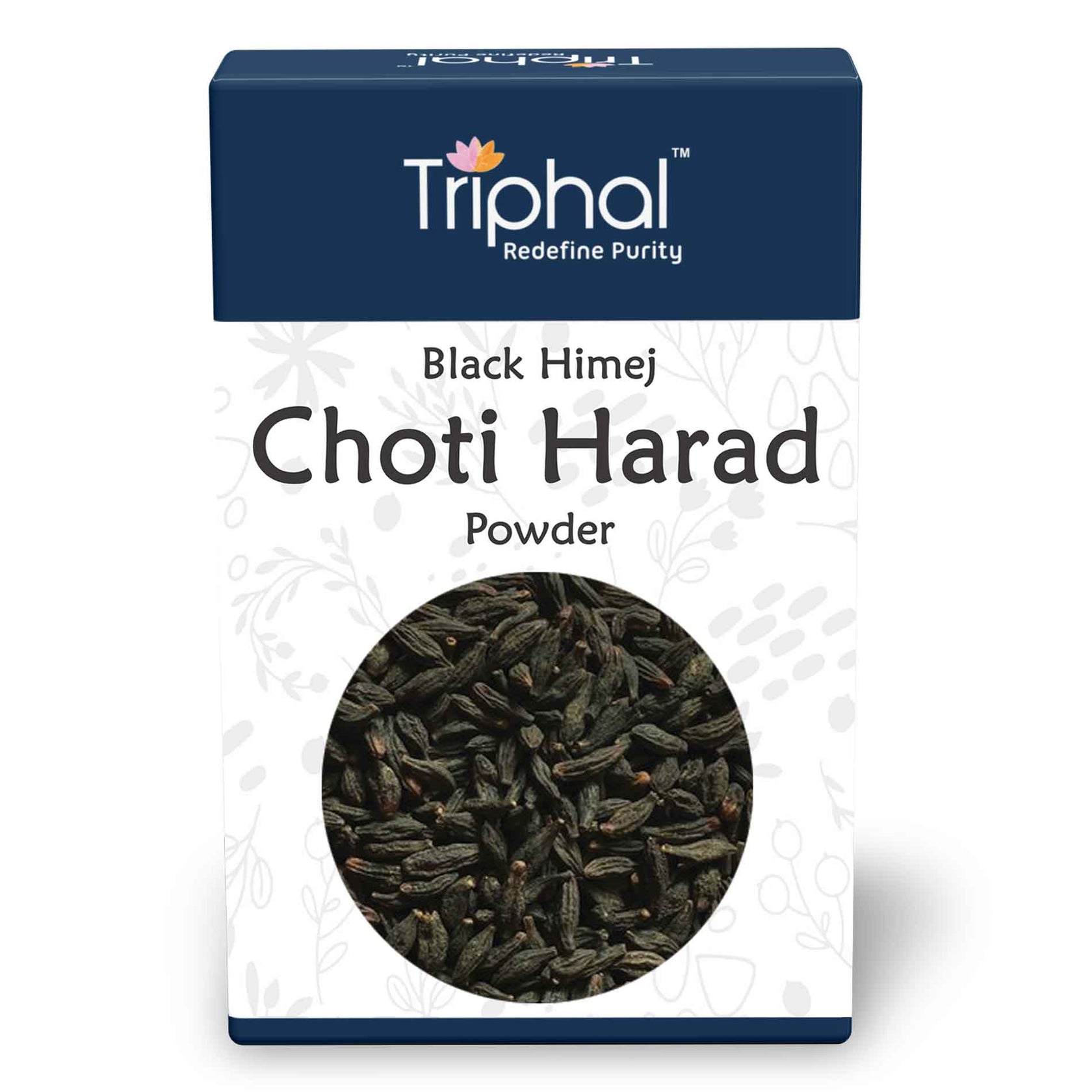Choti Harad Powder - Black Himej Churna | Organic & Pure | Triphal