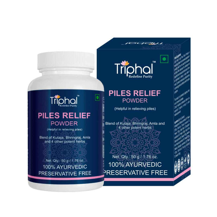 Triphal Piles Care Collection - 100% Pure & Natural Herbs