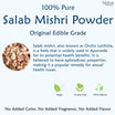 Salab Mishri Powder – Salam Mishri Churn – Orchis Latifolia | Triphal